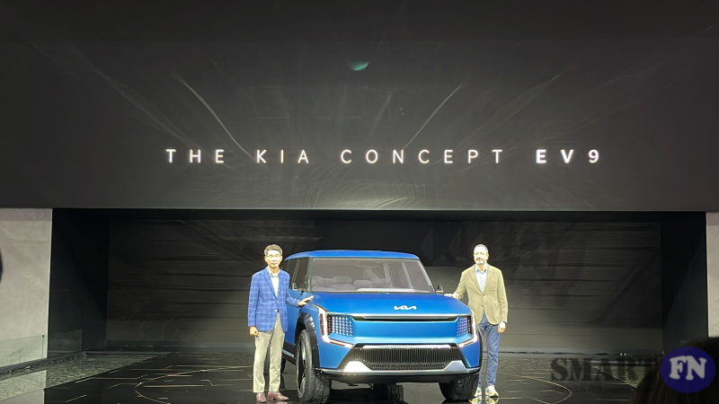 [부산모터쇼]기아, 콘셉트 'EV9' 국내 최초 공개…내년 4월 출시