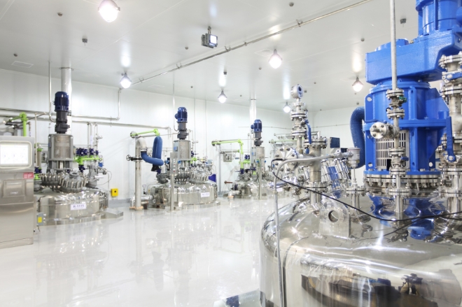 [르포] SK바이오텍 세종 공장 가보니...SK㈜ "CDMO, 단기간 톱티어로 성장"