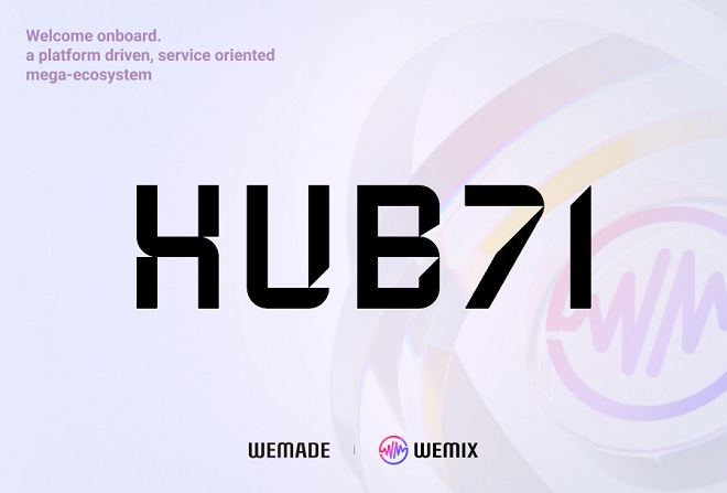 위메이드, UAE 테크 허브 기관 Hub71과 파트너십