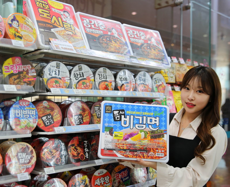 GS25, 점보라면 시리즈 누적 300만개 돌파…4탄 '틈새비김면' 나온다